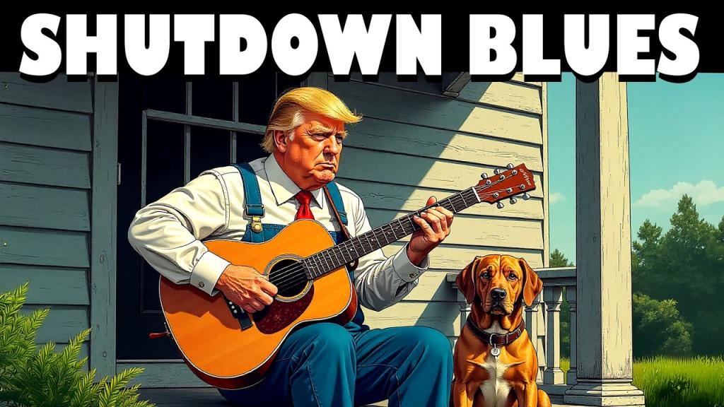 Trump Sings Government Shutdown Blues: Funny Political Song for ...